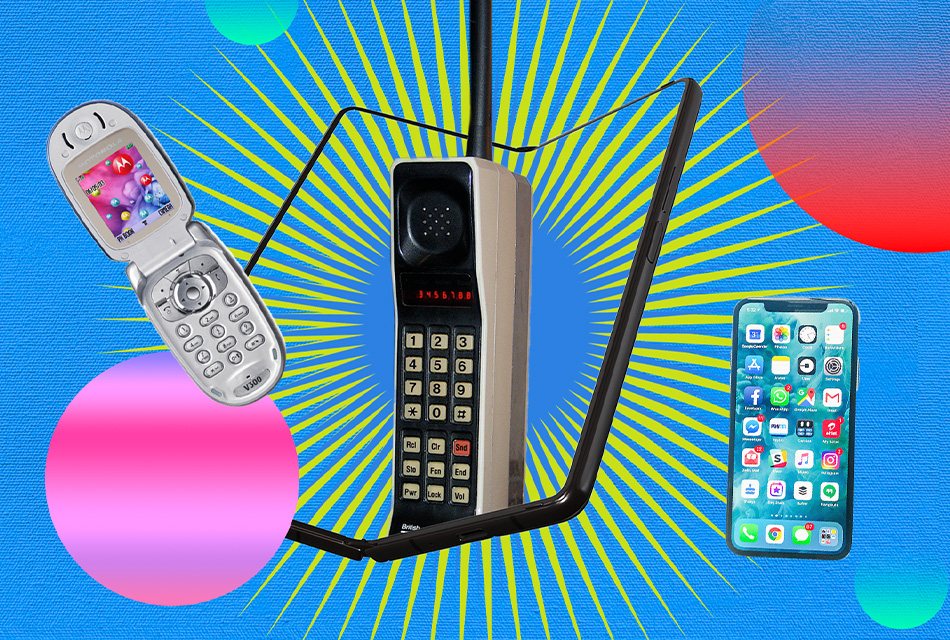 50 ปีโทรศัพท์มือถือ: จากหน้าตาเหมือนก้อนอิฐสู่หน้าจอพับได้