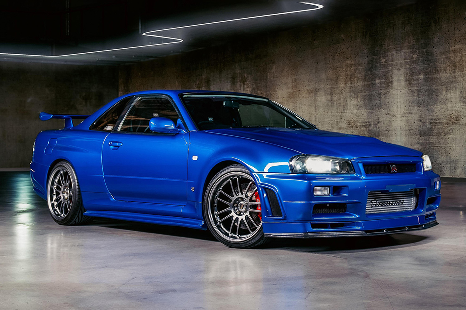 Nissan Skyline GT-R R34 ของ Paul Walker ใน Fast & Furious 4 เตรียมลง ...