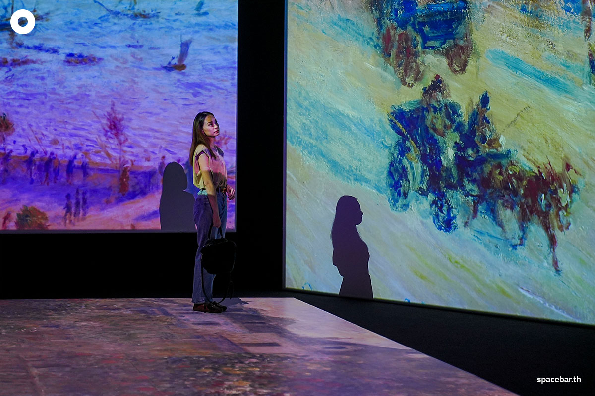 Photo Story: Monet & Friends Alive Bangkok ในรูปแบบ Digital Immersive ...