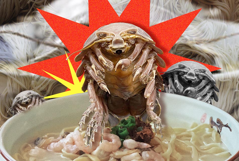 เปิบพิสดาร เมนูเส้นดึกดำบรรพ์ ‘ราเมงไอโซพอด’